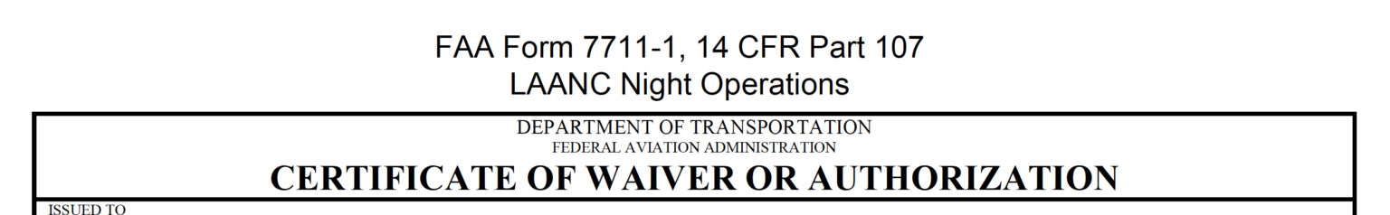 Flying at night... in Controlled Airspace... with a 107.... - Drone ...
